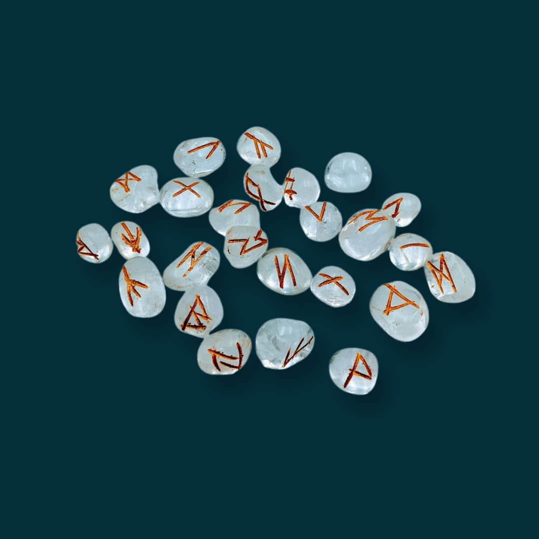 Clear Quartz, Viking Rune Stone – Echo of a Stone